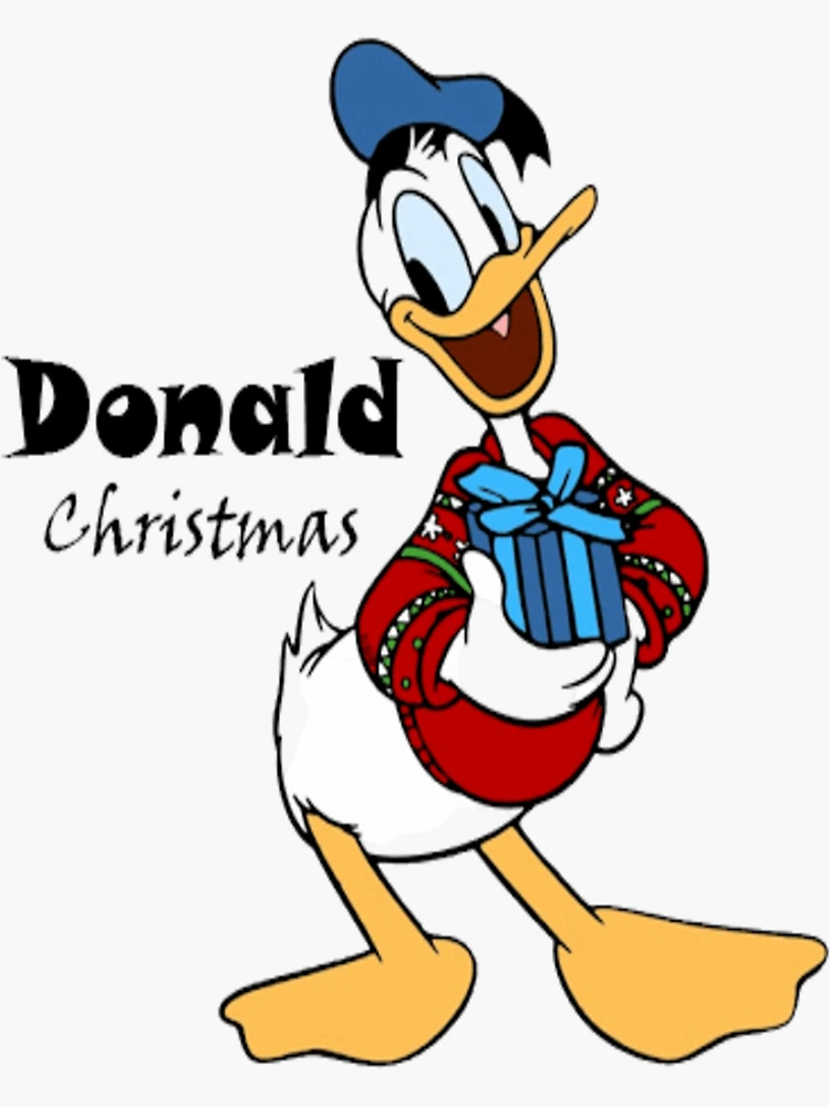 Donald Duck Christmas Clipart Borders