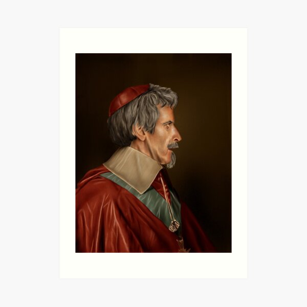 "Richelieu (Peter Capaldi)" Art Print by SanFernandez | Redbubble