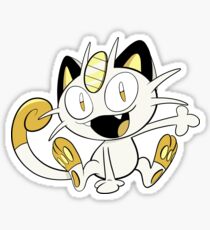 Meowth Stickers | Redbubble