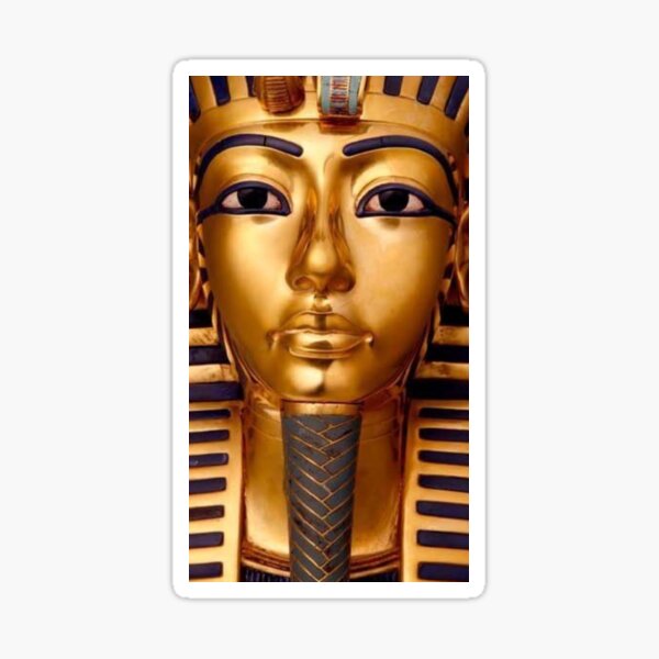 "King tut, ancient egypt kings" Sticker by Heba44 | Redbubble