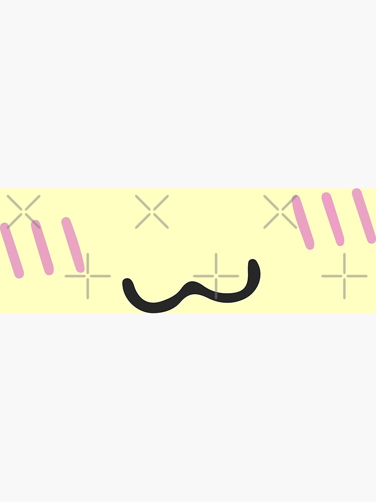 "kawaii funny Cat's Mouth anime cute" Poster by Migii | Redbubble