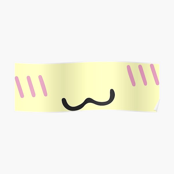 "kawaii funny Cat's Mouth anime cute" Poster by Migii | Redbubble