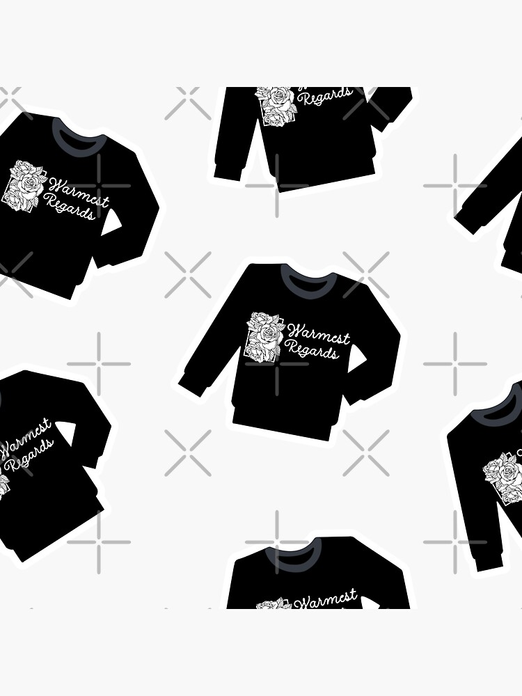 "David rose sweater..warmest regards " Sticker for Sale by Prita-D ...