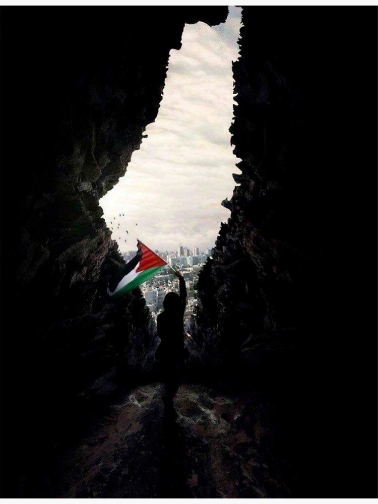 "Palestine (Filastine) Tunnel Map" Sticker by PalestineWorld | Redbubble