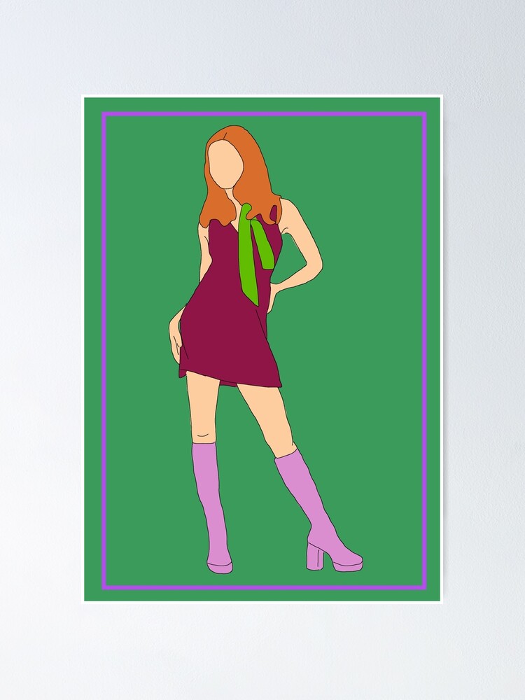 "Daphne Pose" Poster for Sale by elleeshaha | Redbubble