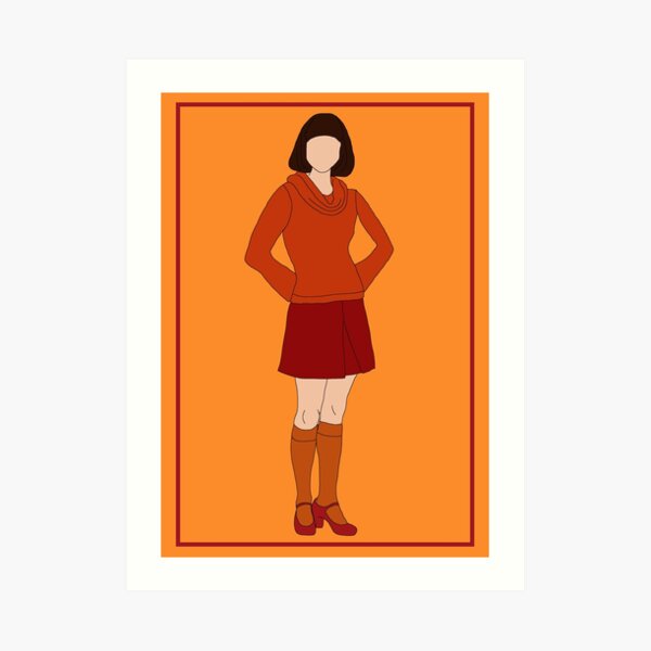 "Velma Pose" Art Print for Sale by elleeshaha | Redbubble