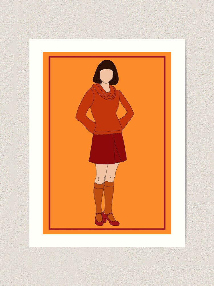 "Velma Pose" Art Print for Sale by elleeshaha | Redbubble
