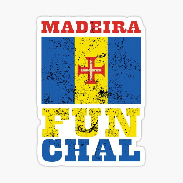 "Flag of Madeira" Sticker by KewaleeTee | Redbubble