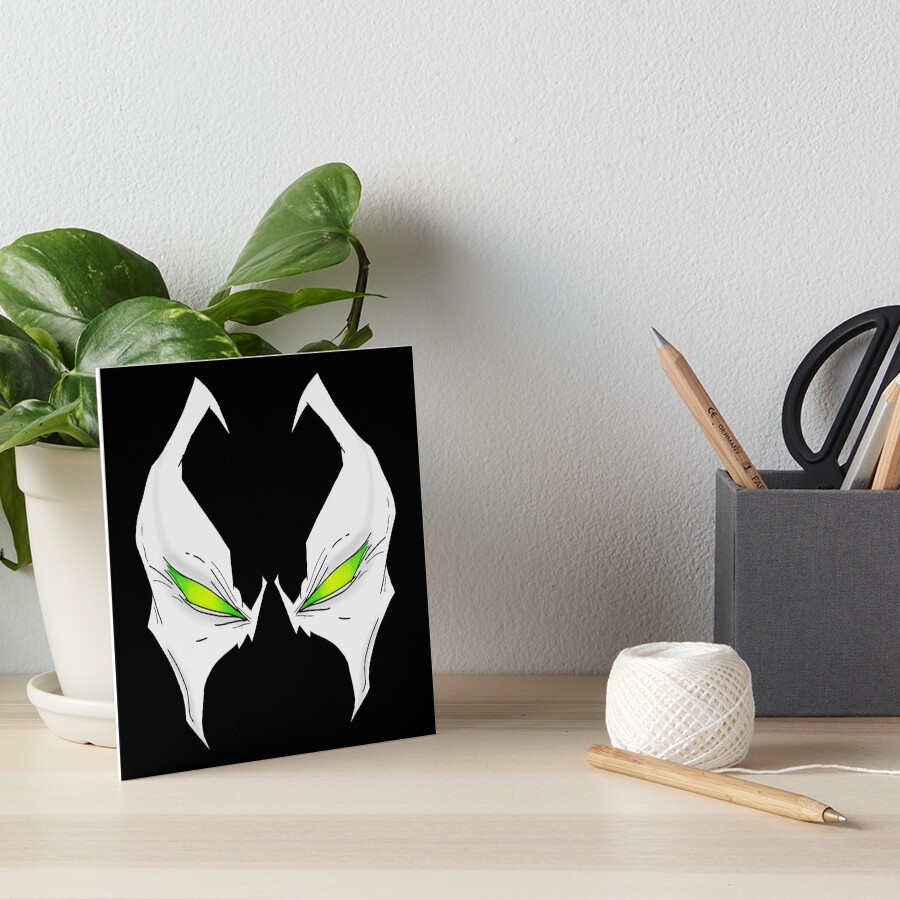"Spawn Face" Art Board Print by soba94 | Redbubble
