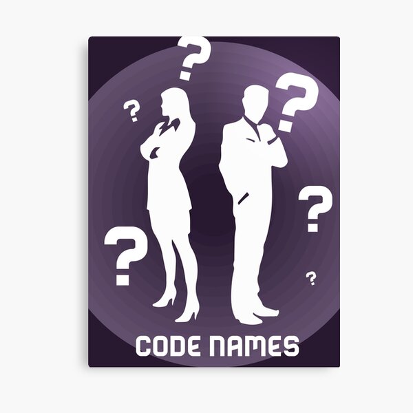"Codenames - Board Games Design - Movie Poster Style - Board Game Art ...