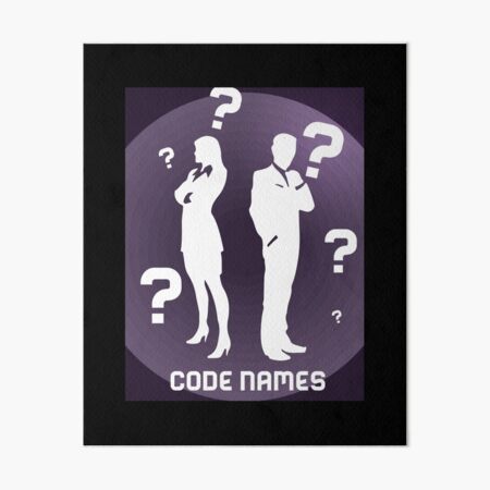 "Codenames - Board Games Design - Movie Poster Style - Board Game Art ...
