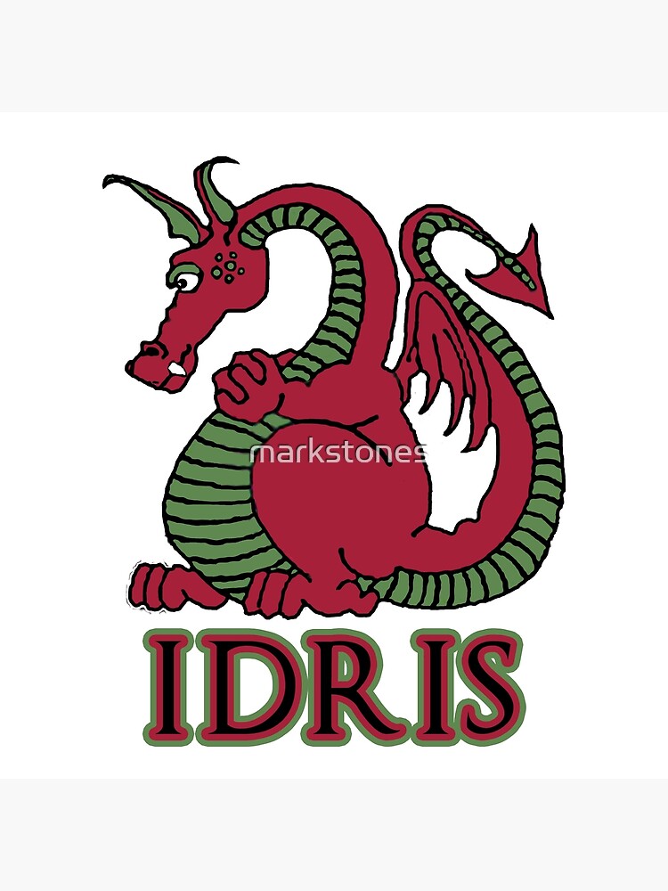 "Idris the Dragon Drawing" Poster by markstones | Redbubble