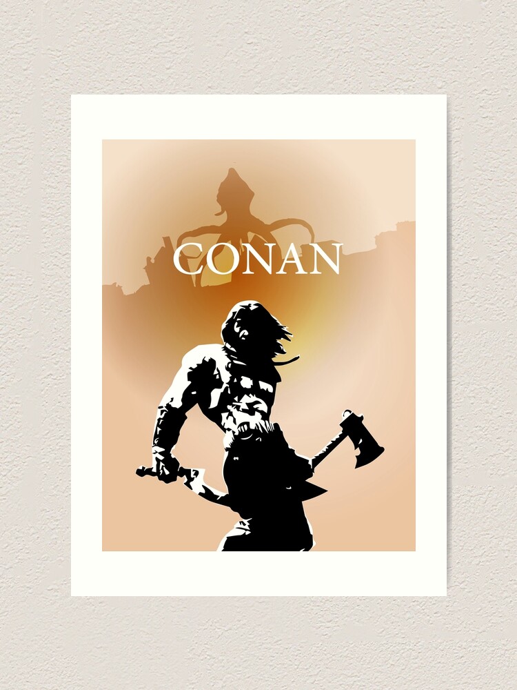 "Conan - Board Games Design - Movie Poster Style - Board Game Art" Art ...