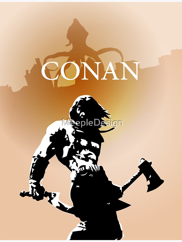 "Conan - Board Games Design - Movie Poster Style - Board Game Art ...
