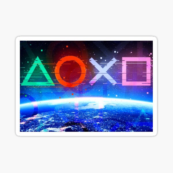 "PS5 space design" Sticker for Sale by Jammygokk | Redbubble