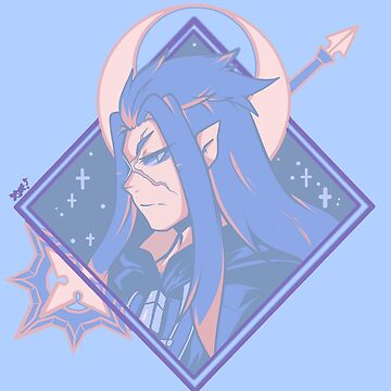 "Saix - the Luna Diviner" Sticker for Sale by wearepopcandies | Redbubble