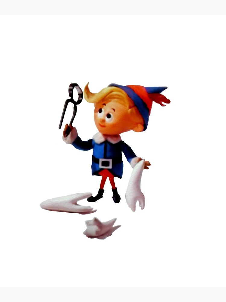 "Retro Christmas Dentist Hermey The Elf Pullover Hoodie" Poster for ...