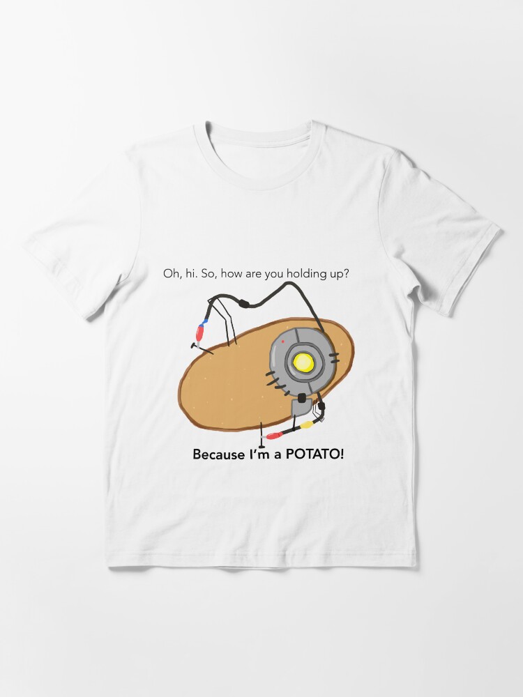 "GladOs Potato" T-shirt for Sale by terezaljubicic | Redbubble ...