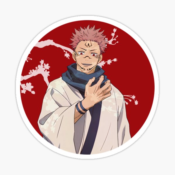 Pegatina «Jujutsu Kaisen: Círculo rojo Sukuna coloreado» de NoelBourke ...