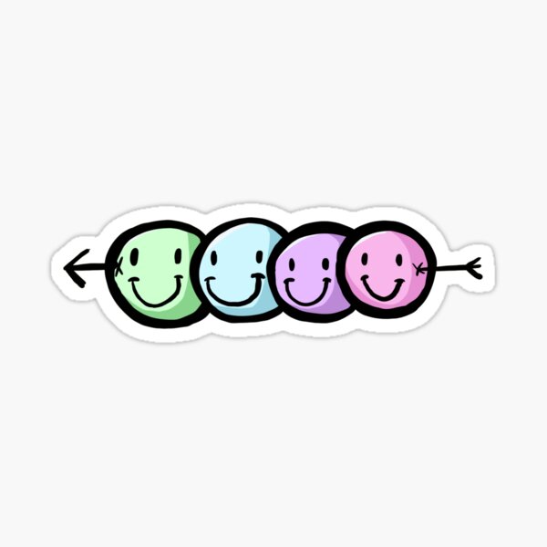 "ARROW THROUGH SMILEY FACE" Sticker for Sale by tommyxart | Redbubble