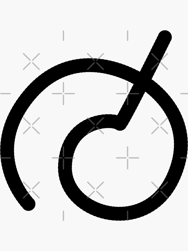 "Whis symbol | Goku gi" Sticker for Sale by GoD139 | Redbubble