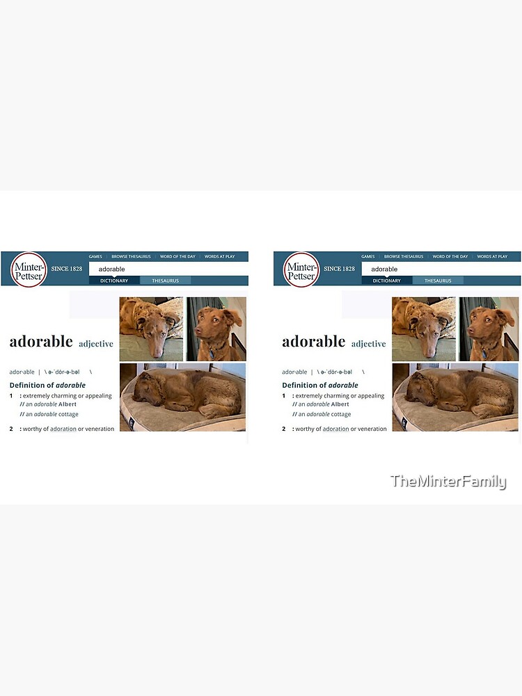 Taza «La familia Minter Albert es adorable» de TheMinterFamily | Redbubble