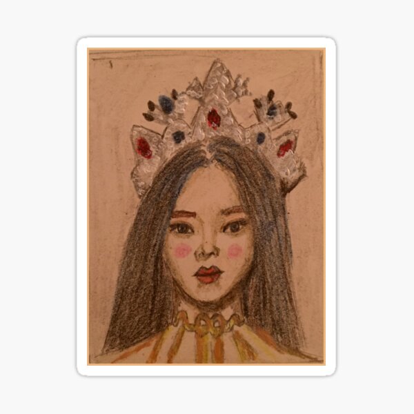 "karina" Sticker for Sale by lumilum | Redbubble