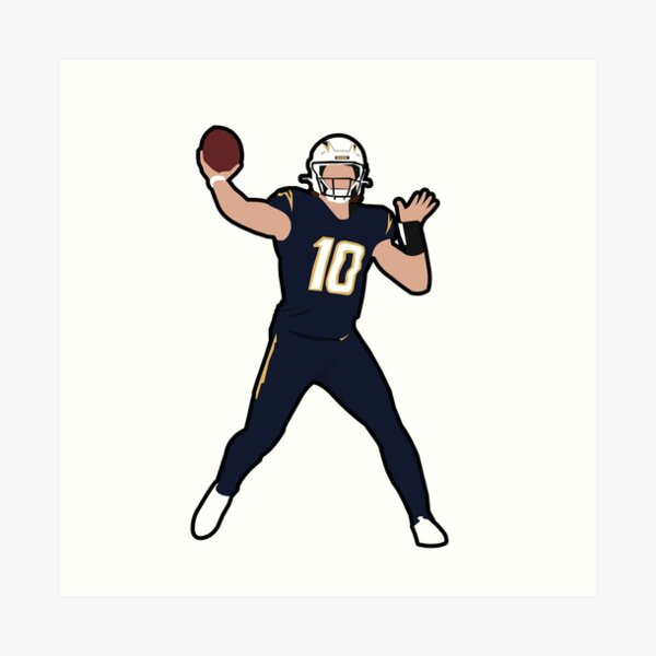 Justin Herbert Art Prints | Redbubble