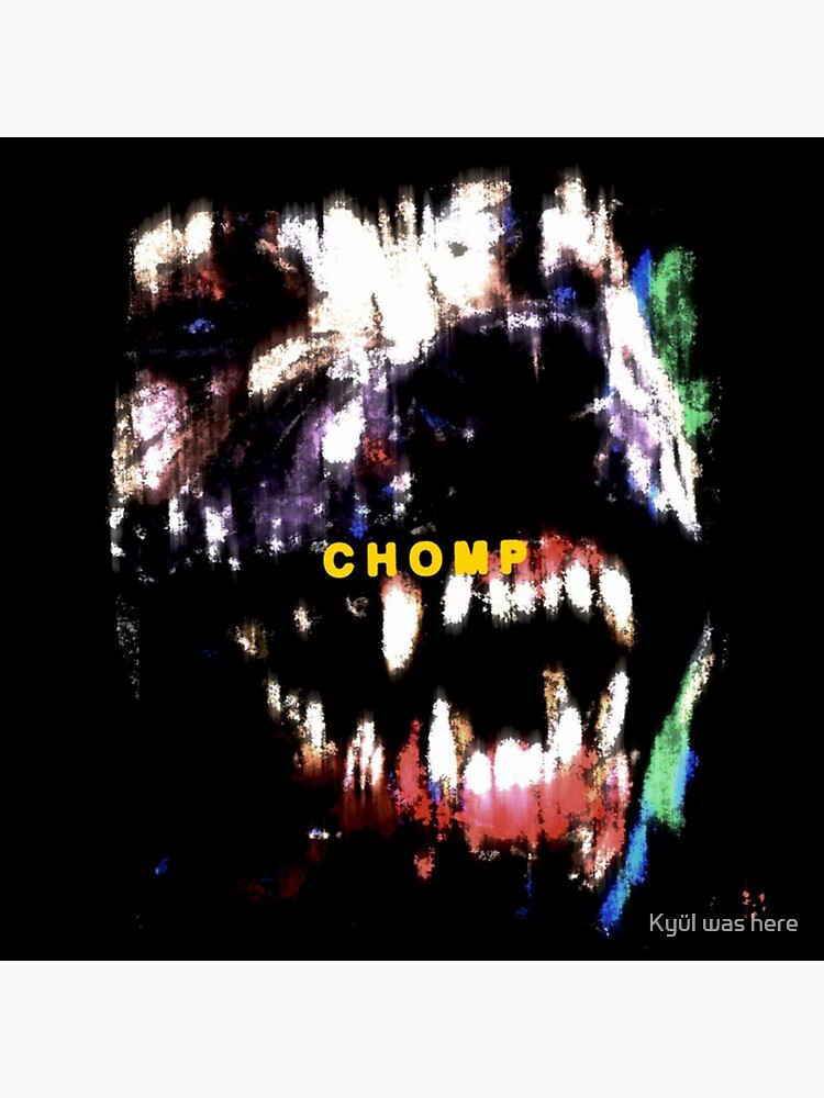 "Russ Chomp Album Cover" Poster for Sale by Kyyyyyyyyyy | Redbubble