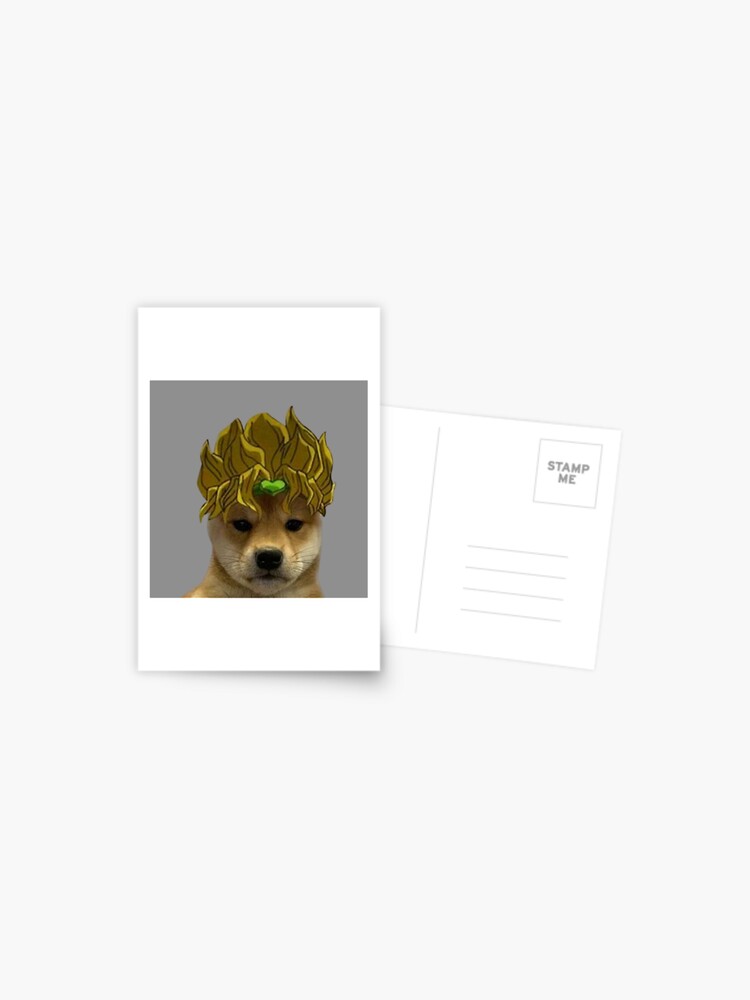 "Dio the Doggy Dog" Postcardundefined by BakuyaraaShop | Redbubble