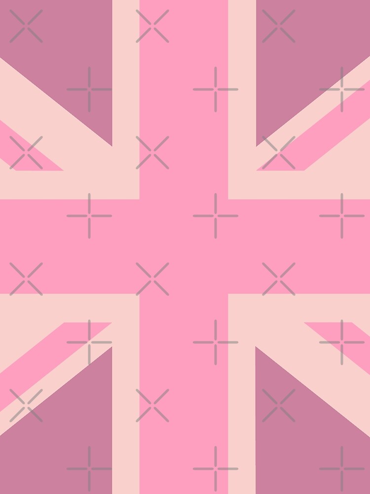 Pink Union Jack Wallpaper