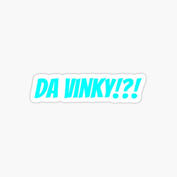 "Da Vinky Tik Tok Meme" Sticker for Sale by 5M-SM | Redbubble