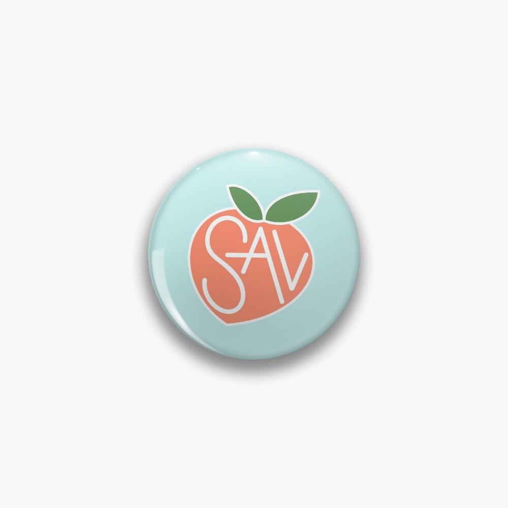 "savannah georgia peach state sticker" Sticker for Sale by brightsuns ...