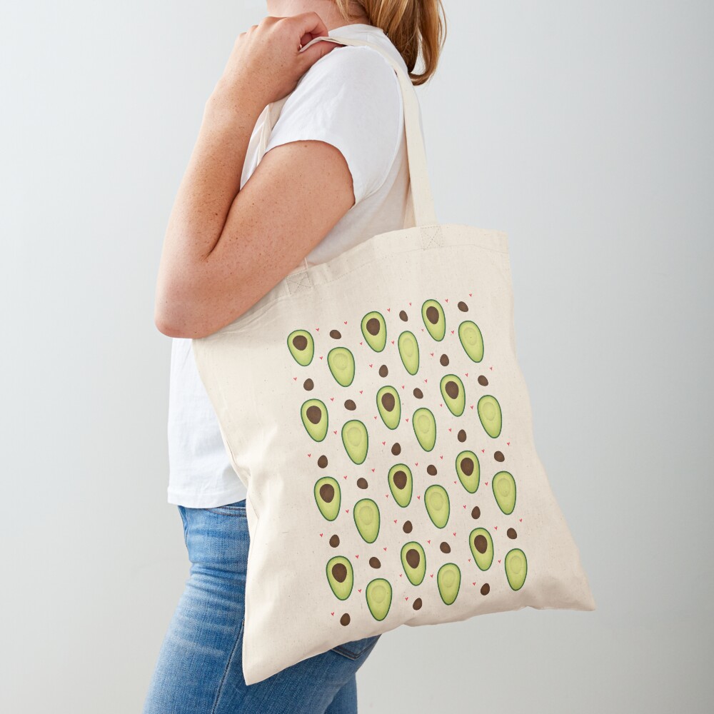 "Cute Avocado Pattern" Tote Bag for Sale by UniqueMw | Redbubble