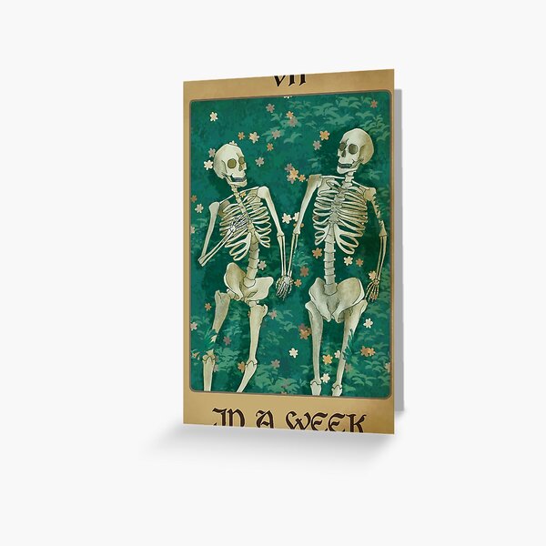 "Hozier In a week inspired tarot card" Greeting Card by w-snale | Redbubble
