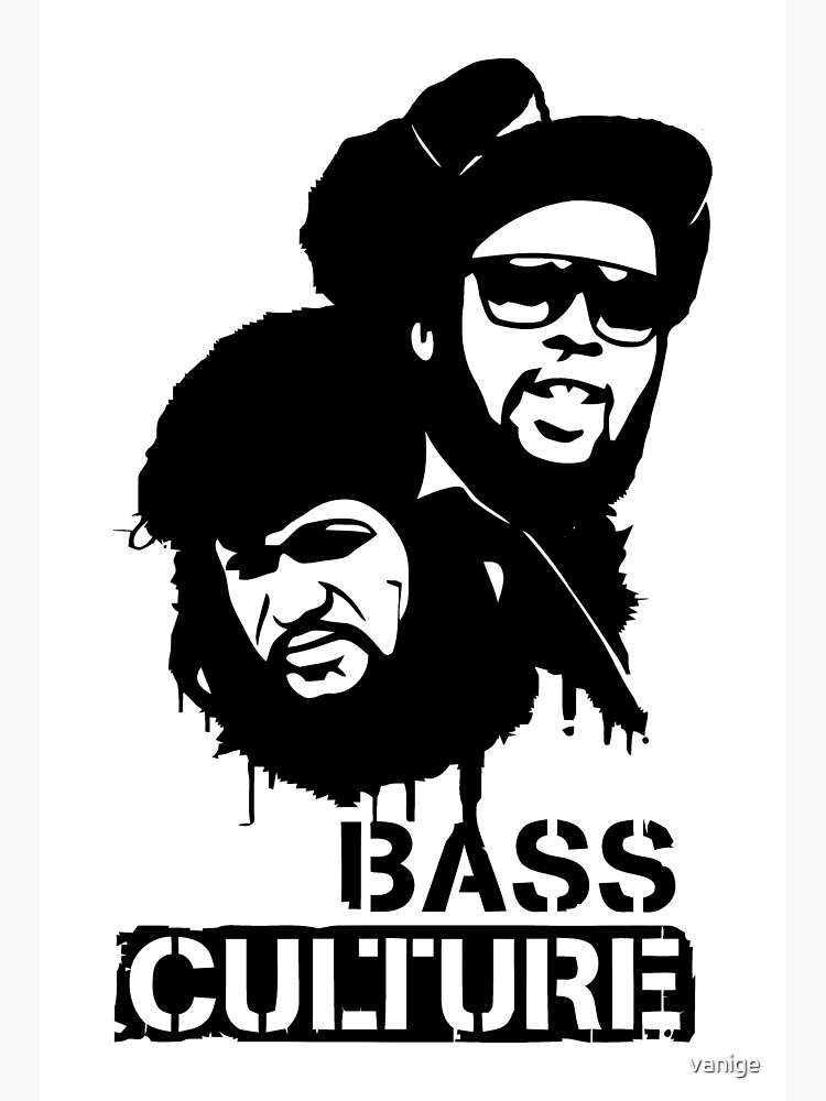 "Bass Reggae Culture" Poster for Sale by vanige | Redbubble