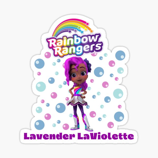Pegatina «Rainbow Rangers Lavanda LaViolette» de Meson1 | Redbubble