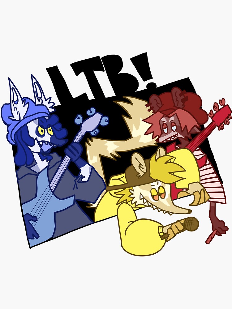 "LTB" Sticker by crasscactus | Redbubble