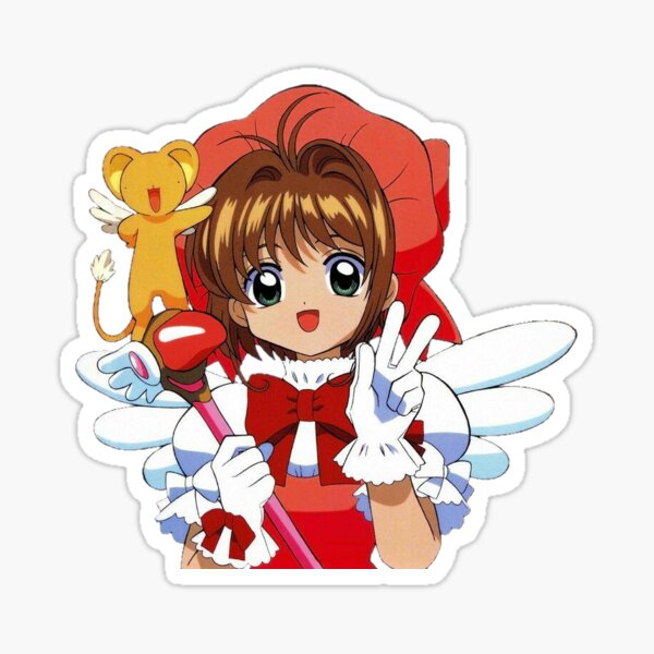 "card captor" Sticker for Sale by sickmaid | Redbubble