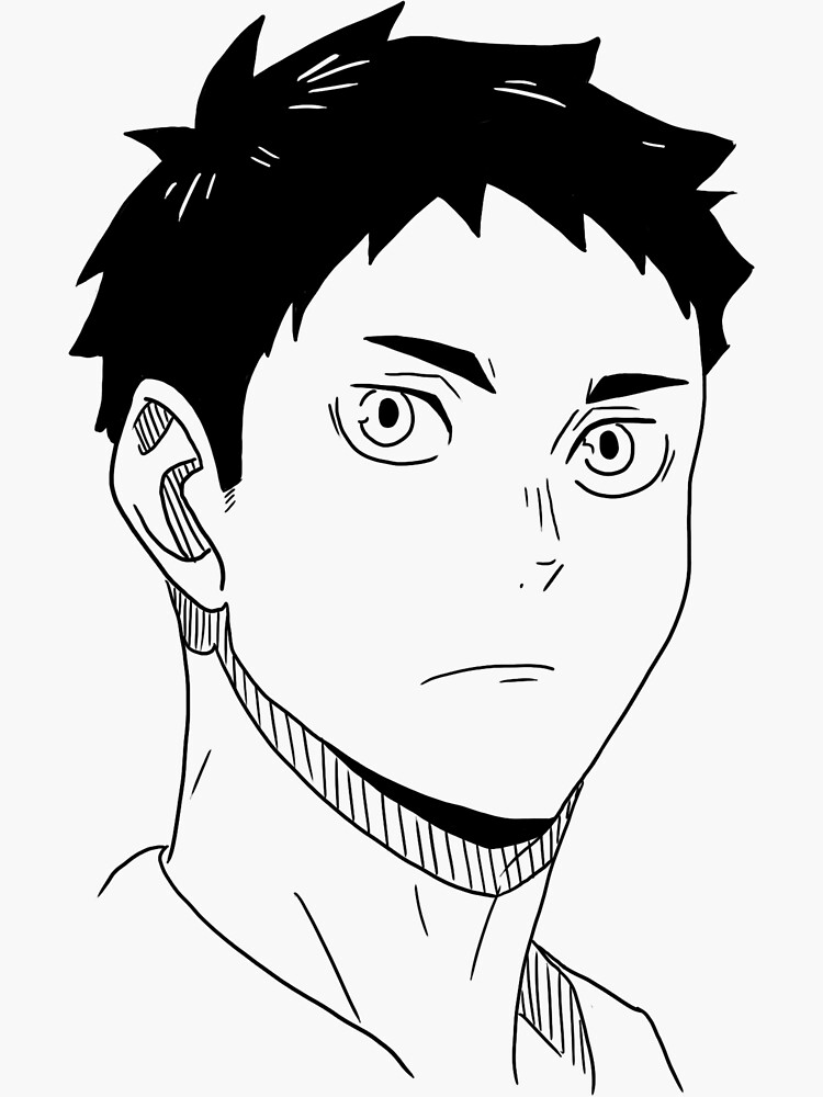 "Haikyuu!! Daichi Sawamura Karasuno" Sticker for Sale by J0dart | Redbubble