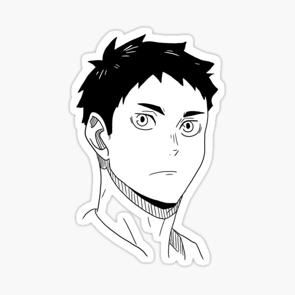 "Haikyuu!! Daichi Sawamura Karasuno" Sticker for Sale by J0dart | Redbubble