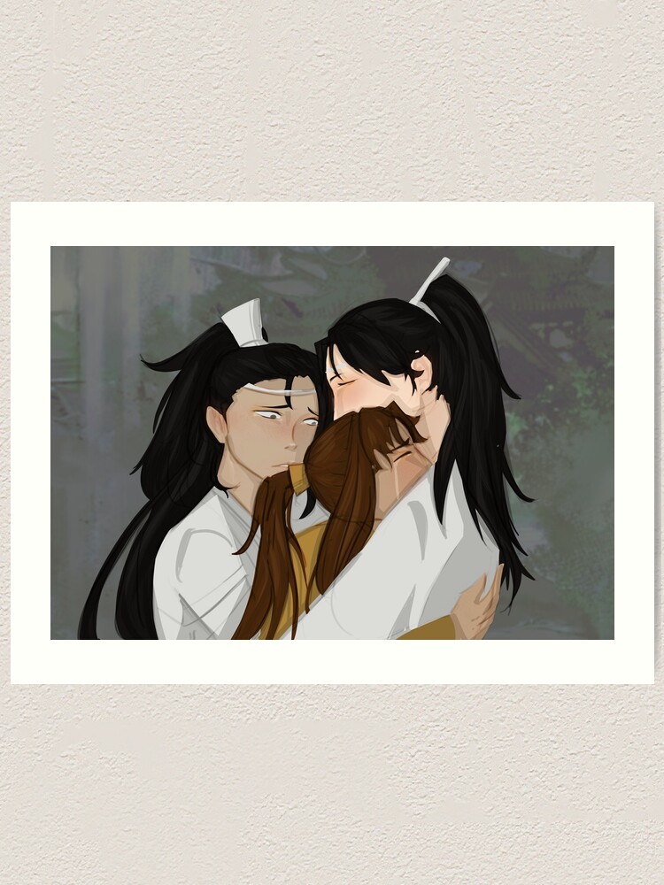 "Mo Dao Zu Shi Jin Ling Lan Sizhui Lan Jingyi" Art Print by fyrsil ...