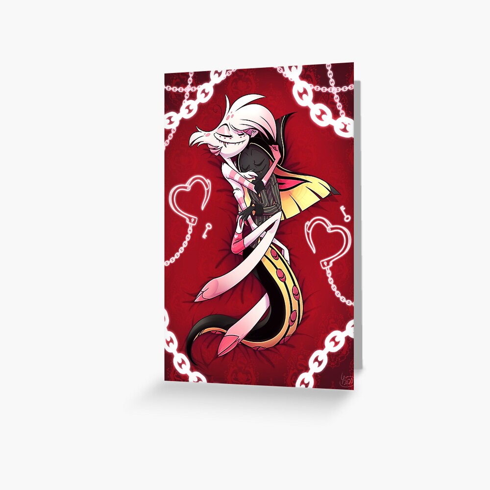 "Angel Dust x Sir Pentious Cuddle" Sticker for Sale by LaurenPacheco10 ...