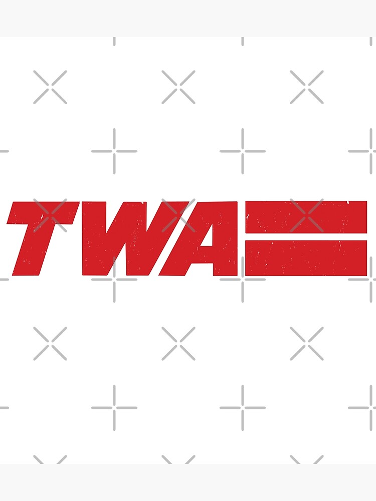 "TWA - vintage logo" Poster for Sale by Primotees | Redbubble