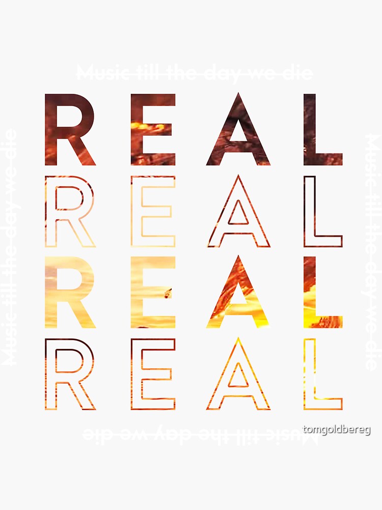 "NF Real Music Merch" Sticker for Sale by tomgoldbereg | Redbubble