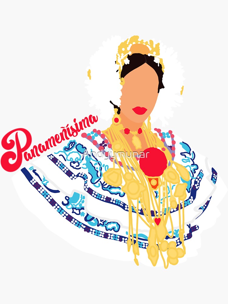 "Panama - Panameñisima" Sticker for Sale by Andyymunar | Redbubble