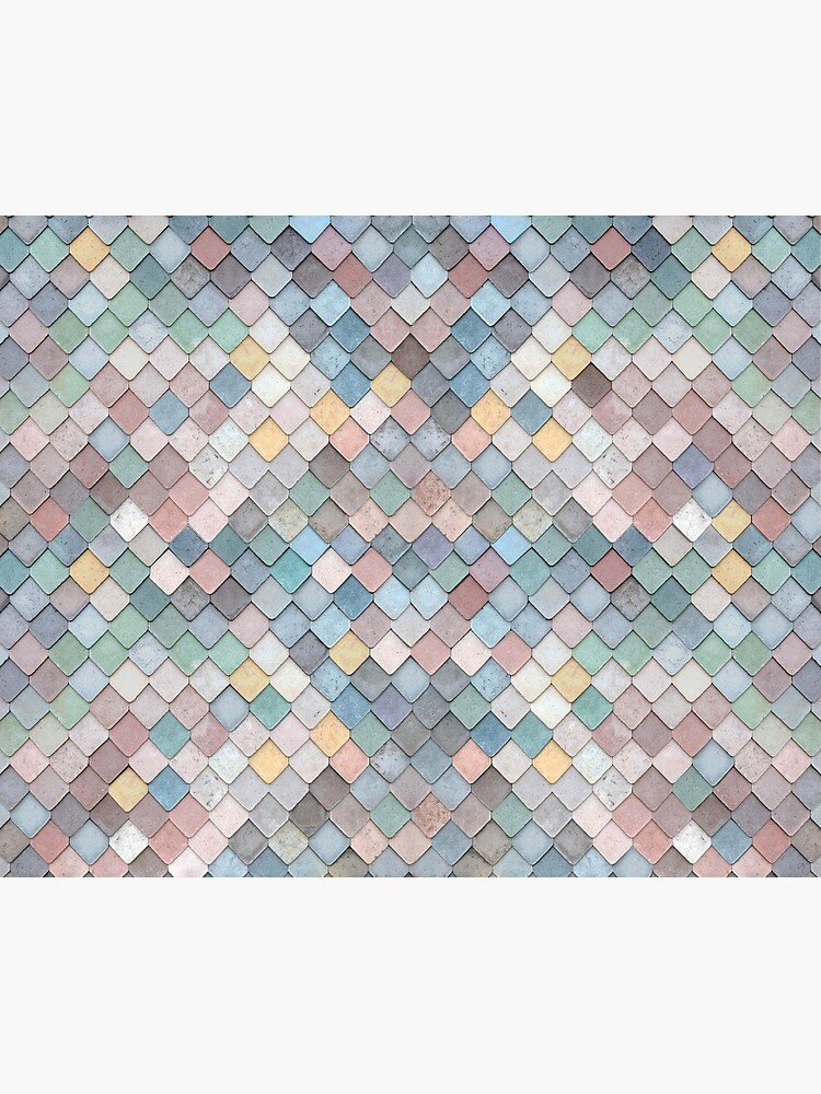 "Colorful Pastel Tiles" Poster by Saiko-Rin | Redbubble
