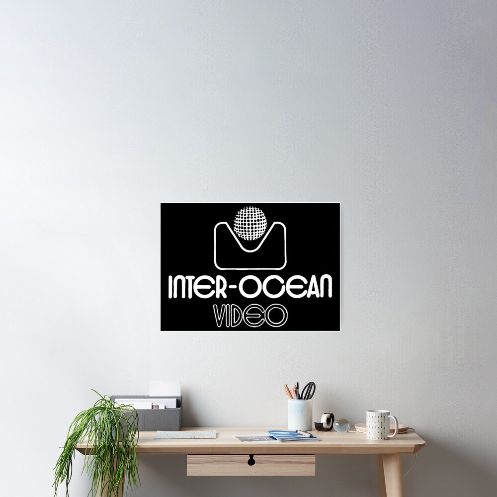 "INTEROCEAN Retro VHS Video Label" Poster for Sale by LaTerruer | Redbubble