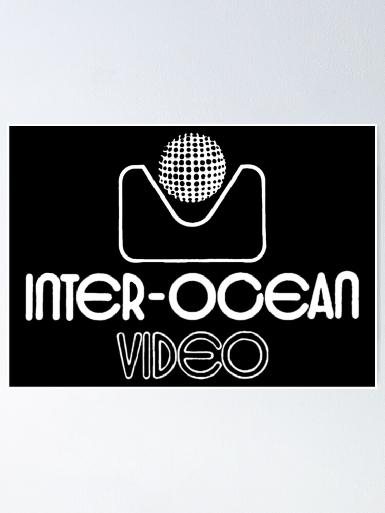 "INTEROCEAN Retro VHS Video Label" Poster for Sale by LaTerruer | Redbubble