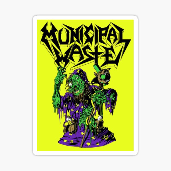 Municipal Waste Stickers | Redbubble